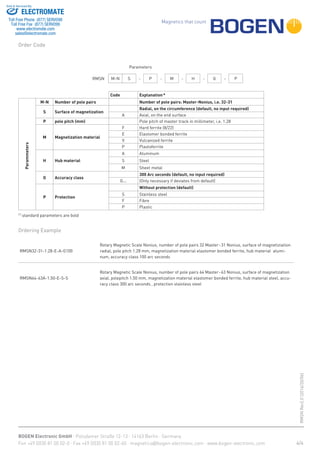 Bogen Technical Rotary Magnetic Scale Nonius | PDF