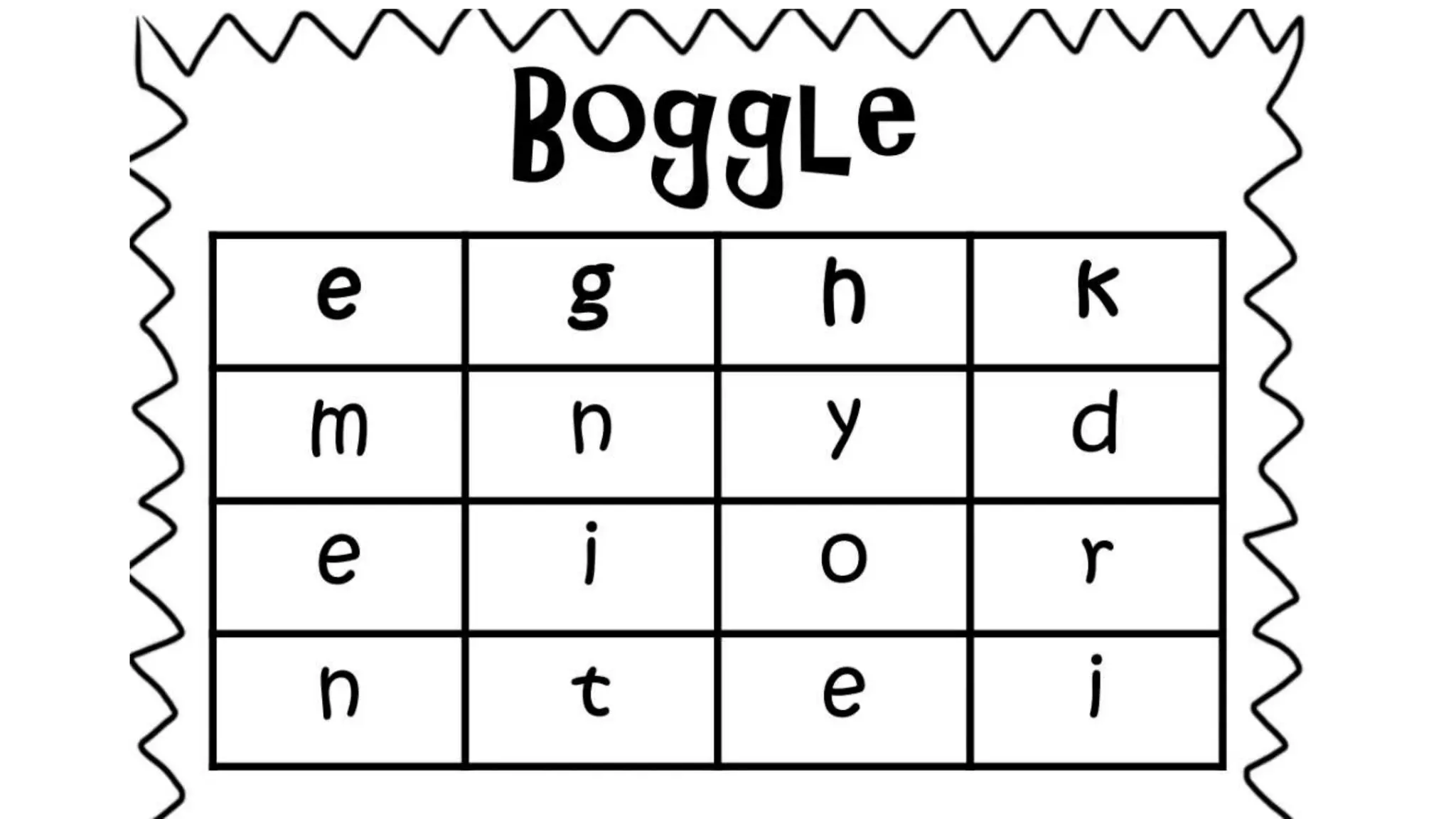 Boggle | PPTX
