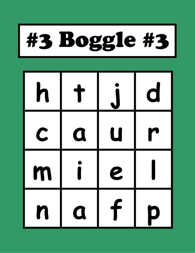 Boggle