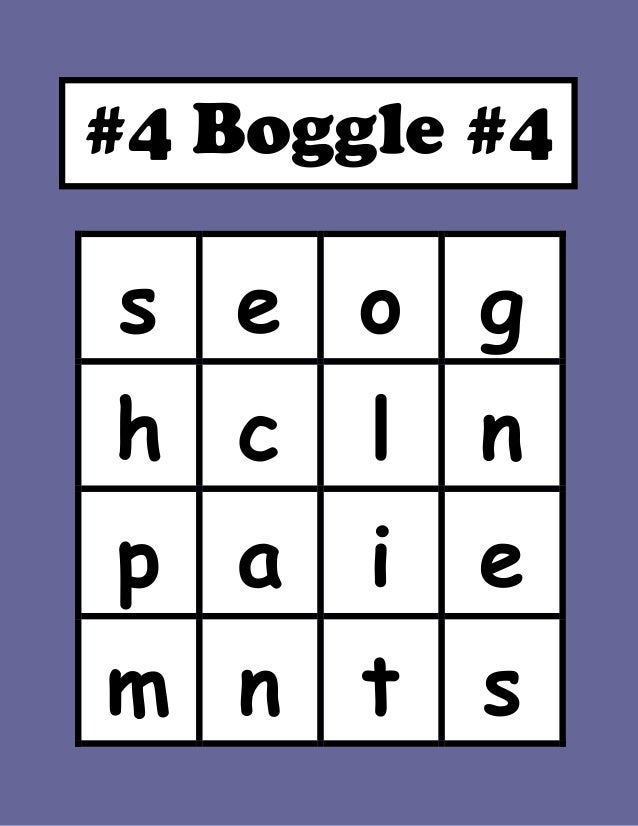 Boggle