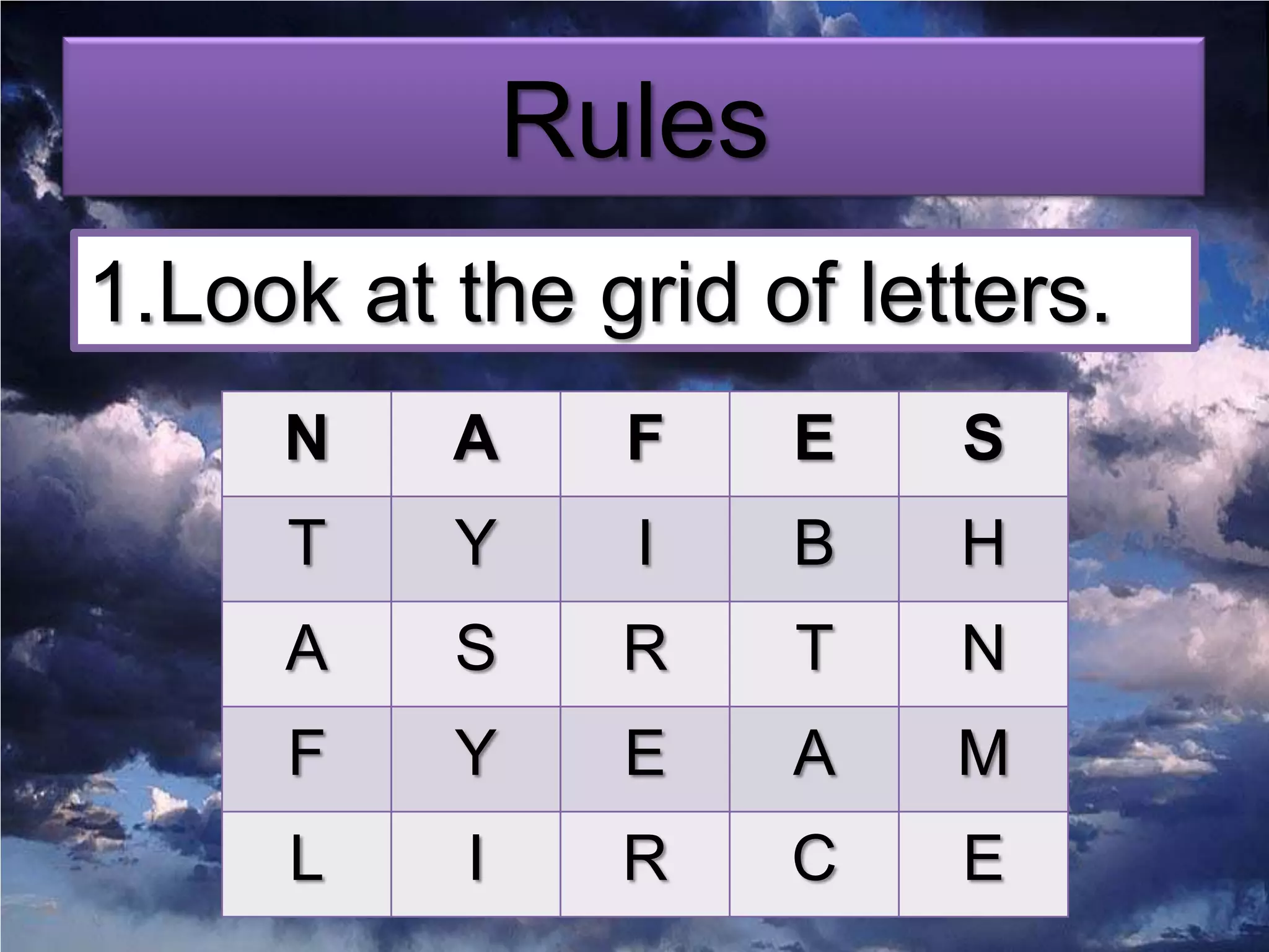 Boggle word game | PPTX