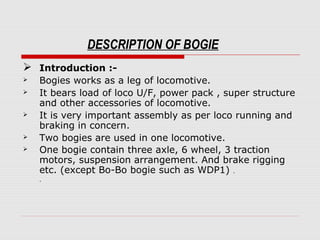Bogie assembly alco | PPT