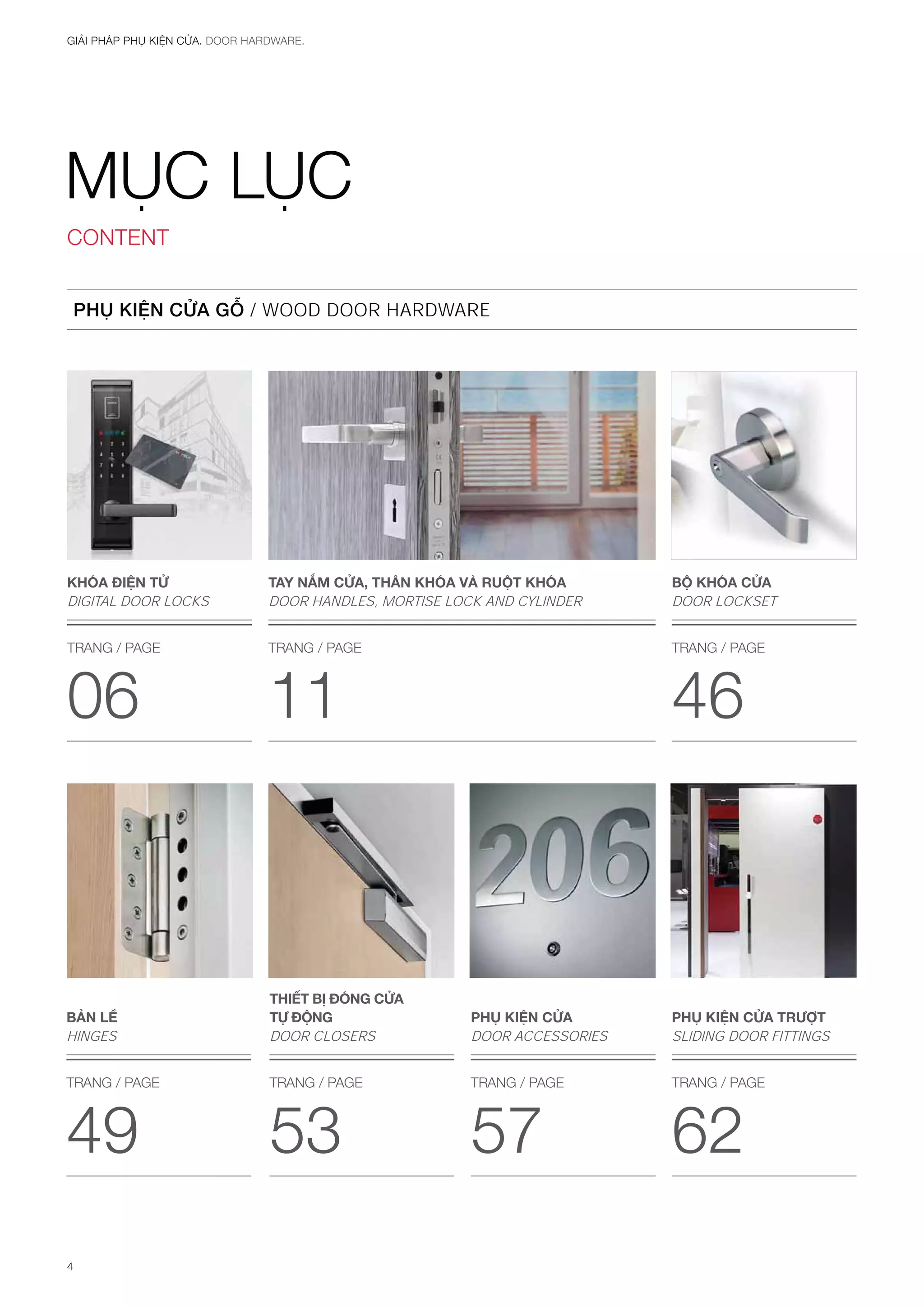 Catalogue Hafele - Phụ Kiện Cửa Hafele 2017 | PDF