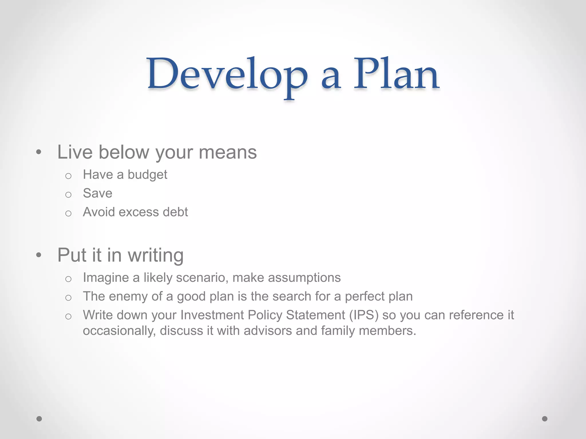 Boglehead principles | PPTX