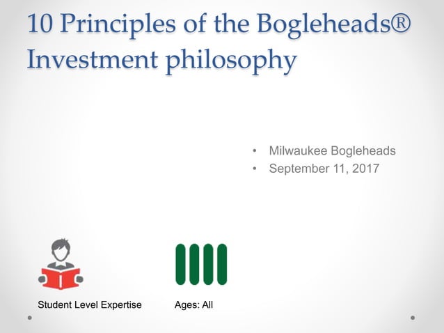 Boglehead principles | PPT