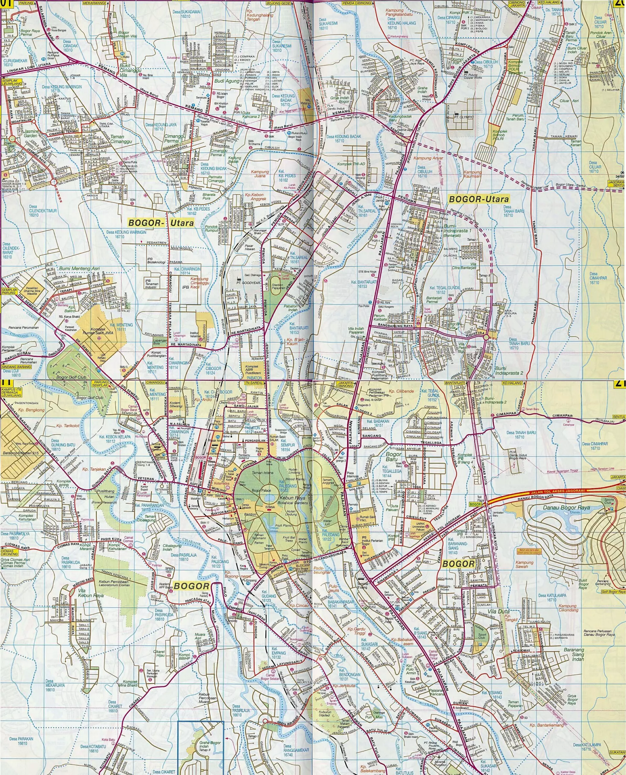 Bogor City Map | PDF