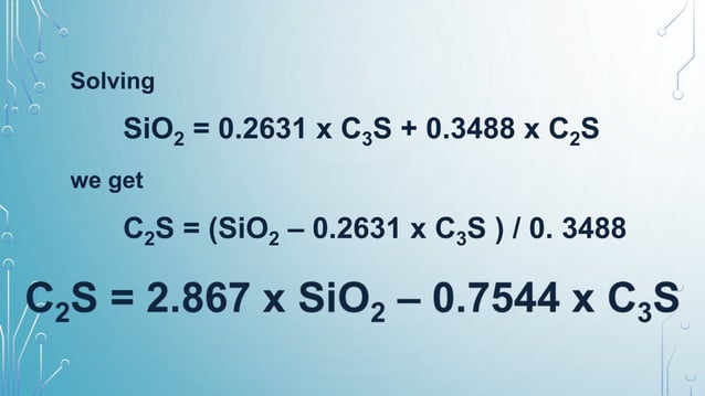 Bogues Equation - Calculation and Derivation | PPTX
