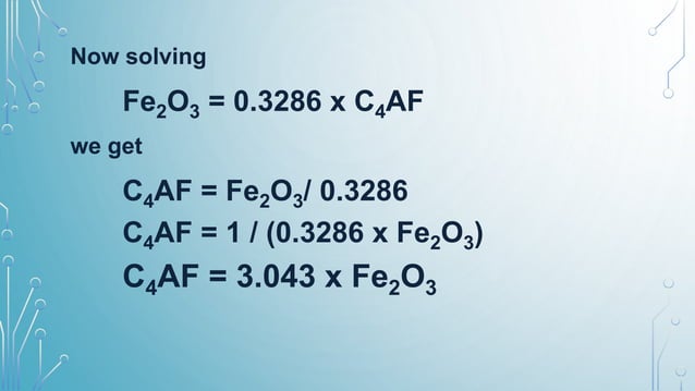 Bogues Equation - Calculation and Derivation | PPTX