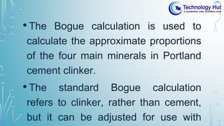Bogues Equation - Calculation and Derivation | PPTX