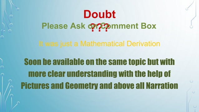 Bogues Equation - Calculation and Derivation | PPTX