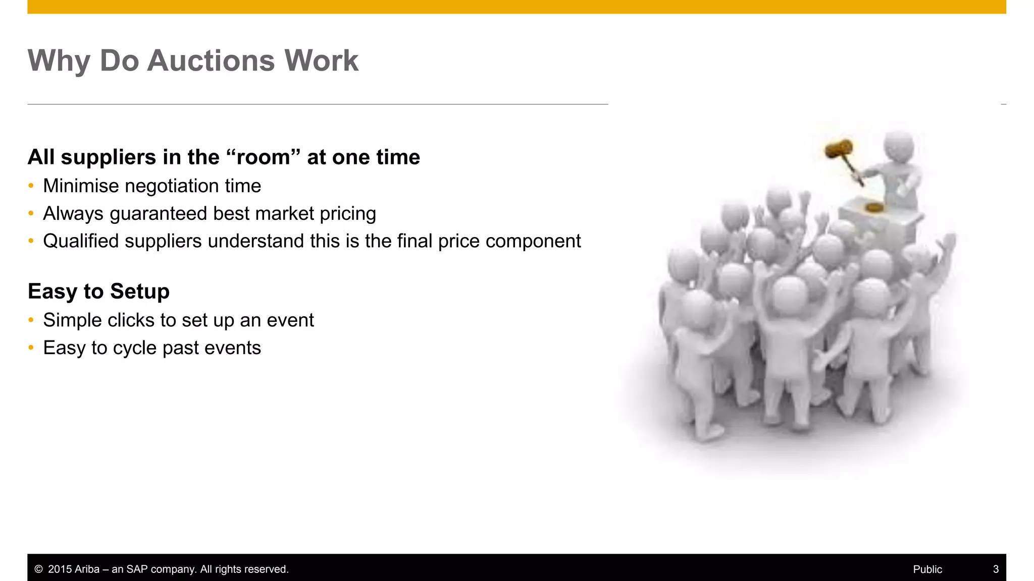 Leveraging Ariba Sourcing eAuction Functionality | PPTX