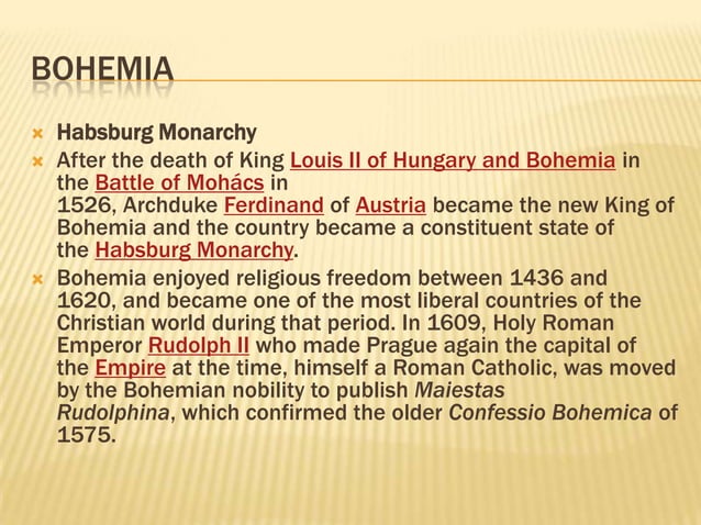 History of Bohemia | PPT
