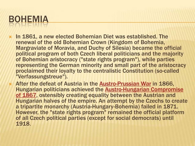 History of Bohemia | PPT
