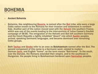 History of Bohemia | PPT