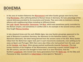 History of Bohemia | PPT