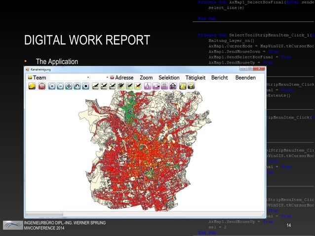 GIS based sewer maintenance using MapWindow Open Source GIS | PPT ...