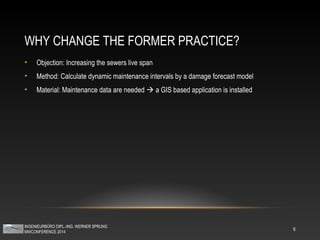 GIS based sewer maintenance using MapWindow Open Source GIS | PPT