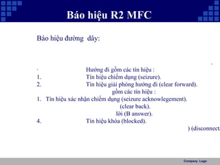 Báo hiệu r2 mfc | PPT