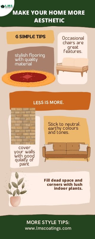 Tips to make your home more Aesthetic ! | PDF