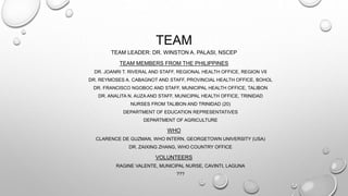 Bohol Project Team Meeting | PPTX