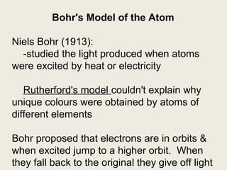 Bohr Theory | PPT