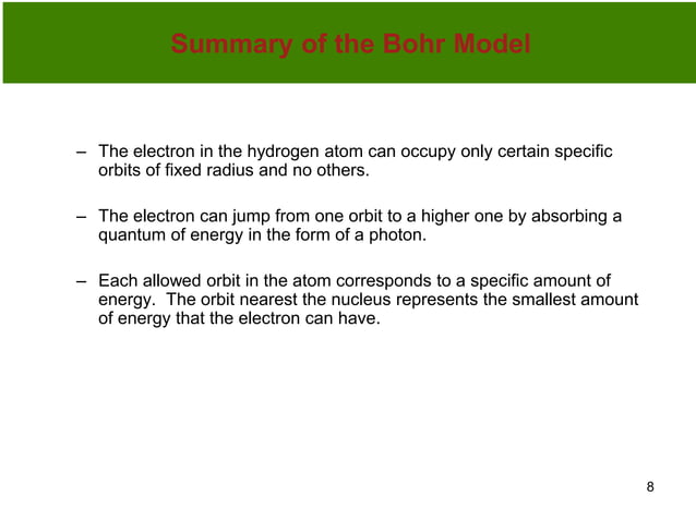 bohr model.pdf bohr model bsc level study | PPT