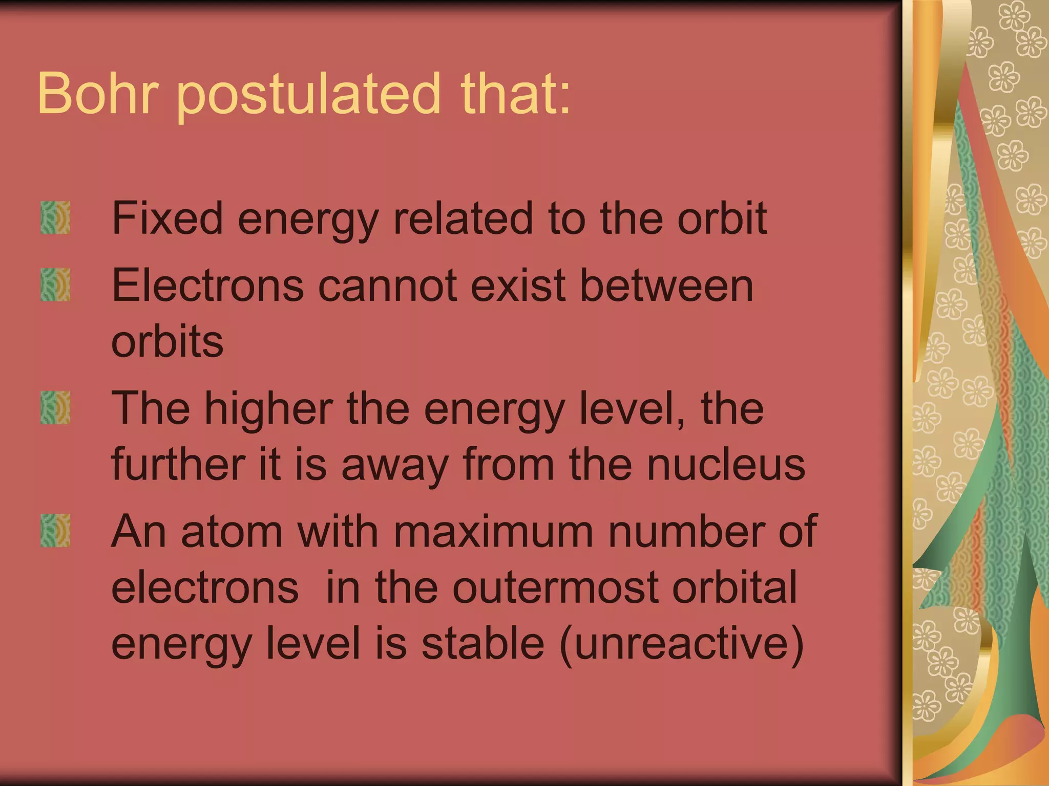 Bohr model and electron configuration | PPT