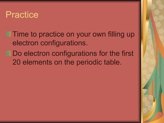 Bohr model and electron configuration | PPT