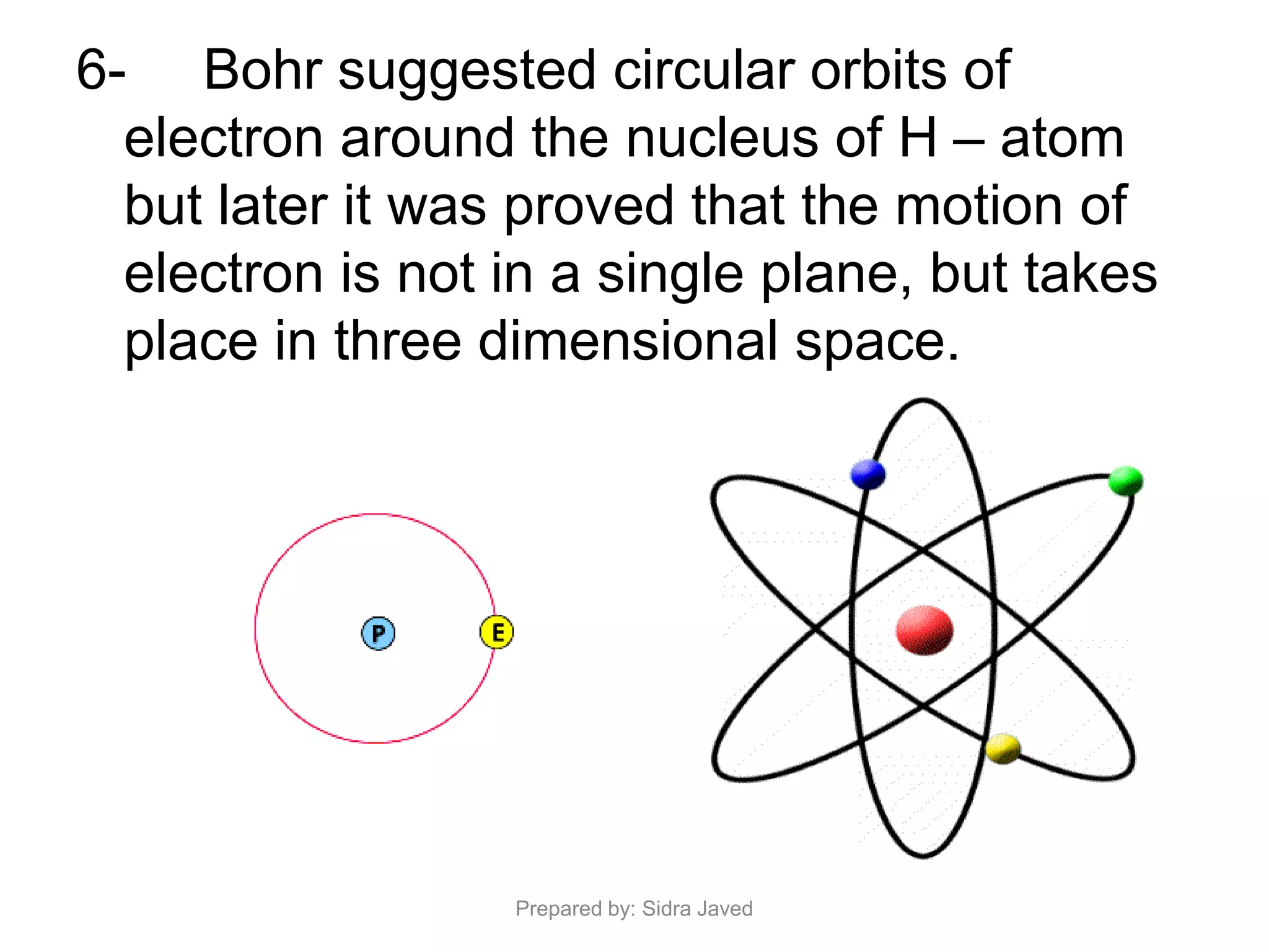 Bohr's model | PPSX