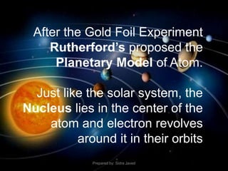 Bohr's model | PPSX