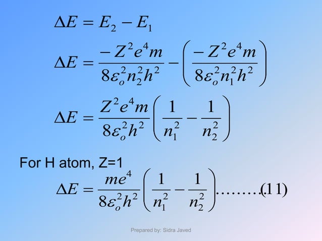 Bohr's model | PPSX | Chemistry | Science
