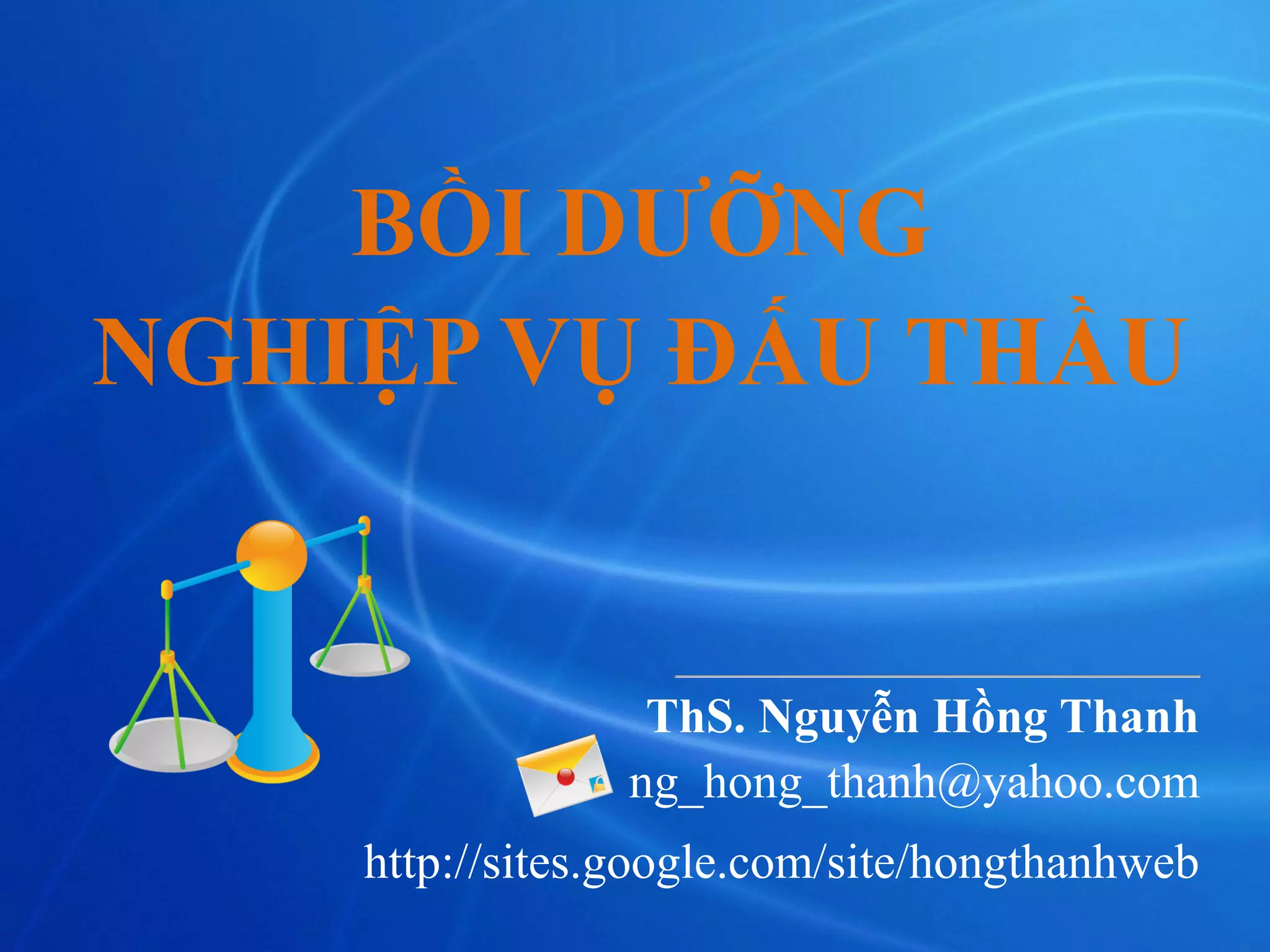 Boi duong nghiep vu dau thau (bo sung) | PDF