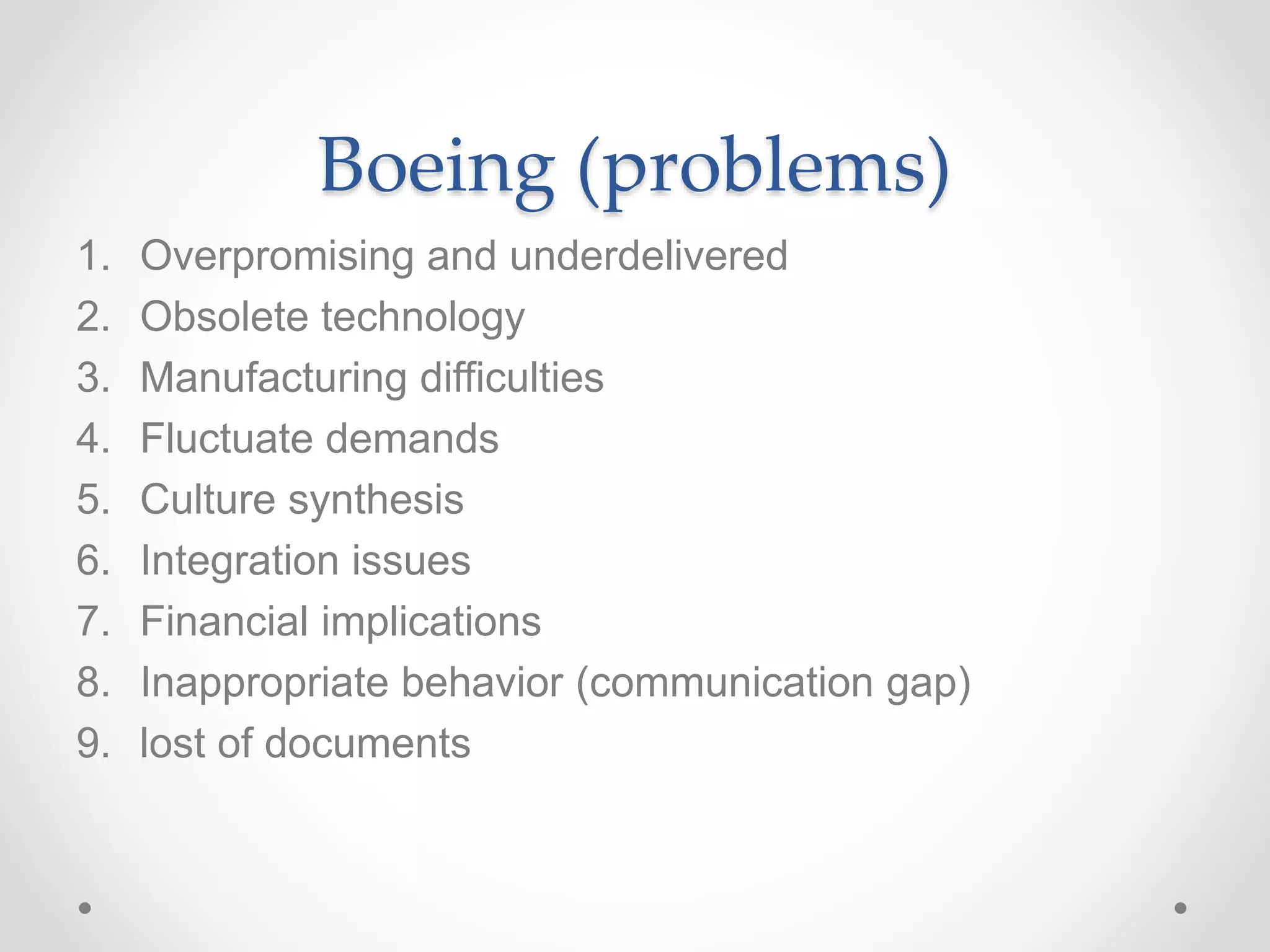 Boeing case study | PPT