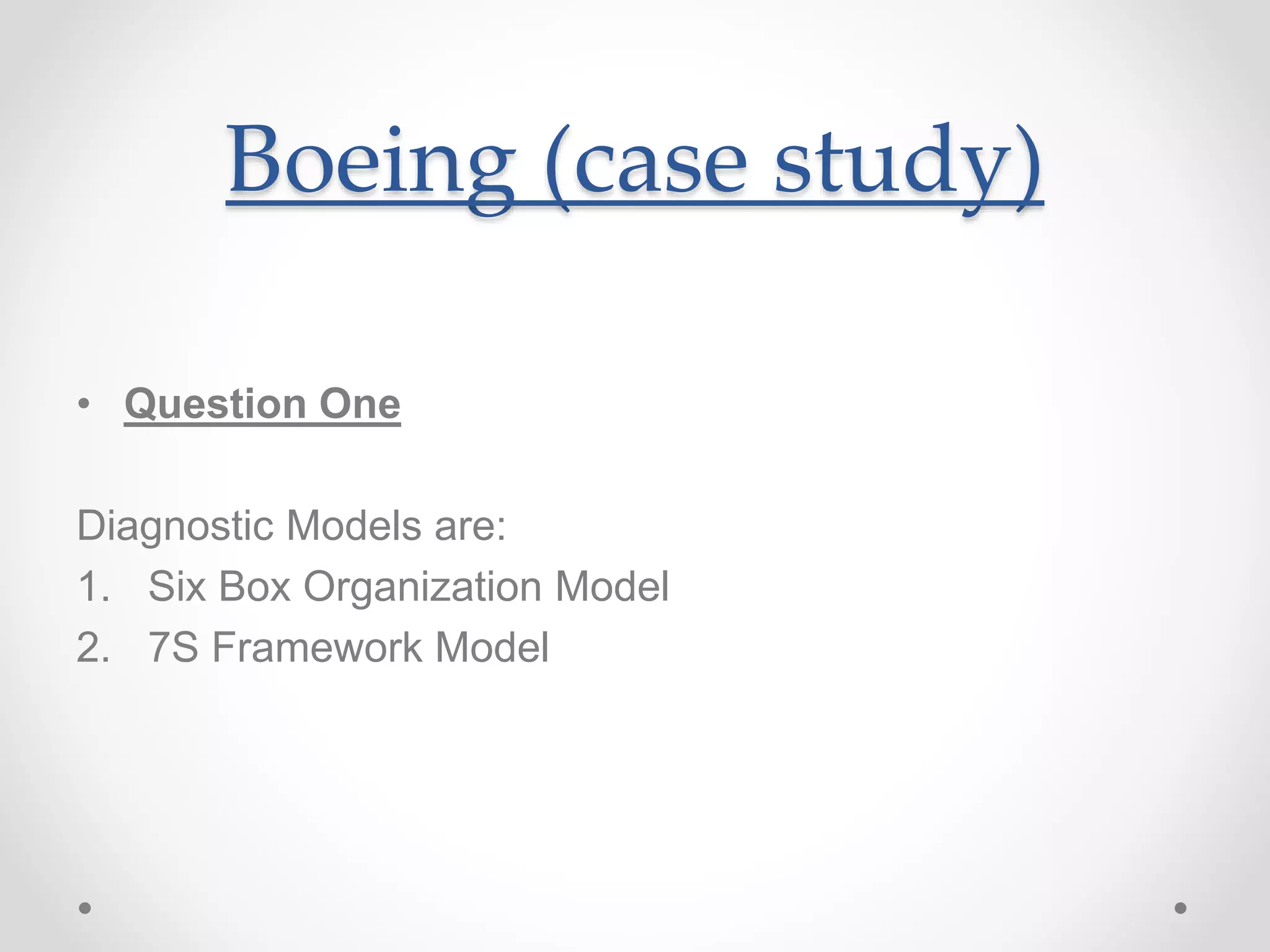 Boeing case study | PPT