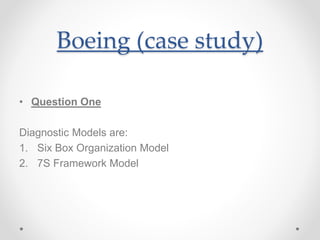 Boeing case study | PPT