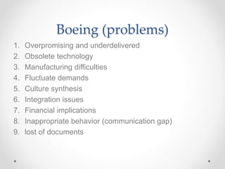 Boeing case study | PPT