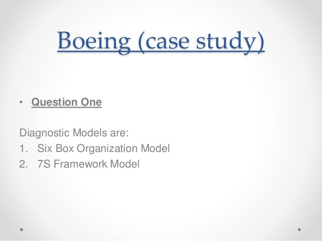 Boeing case study