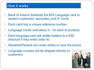 Boi language card promotion | PPT