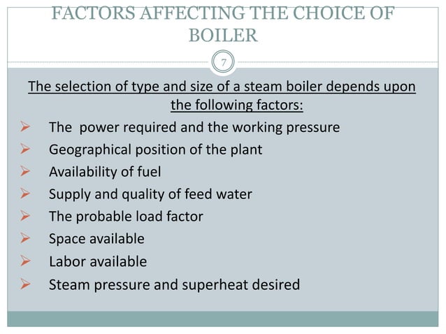 Boiler, utility | PPT