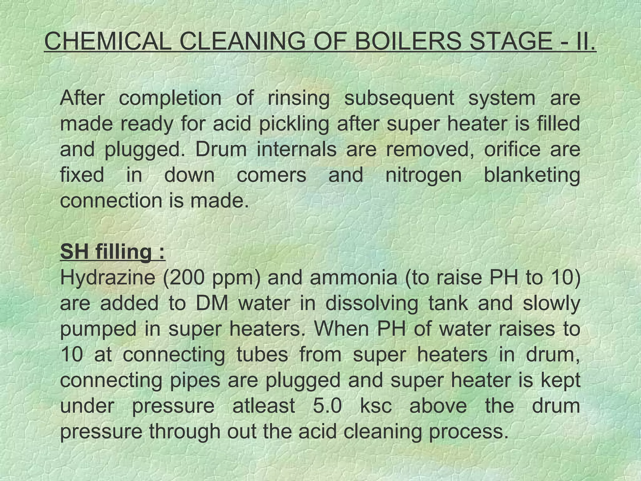 Boiler commissioning procedure | PPT