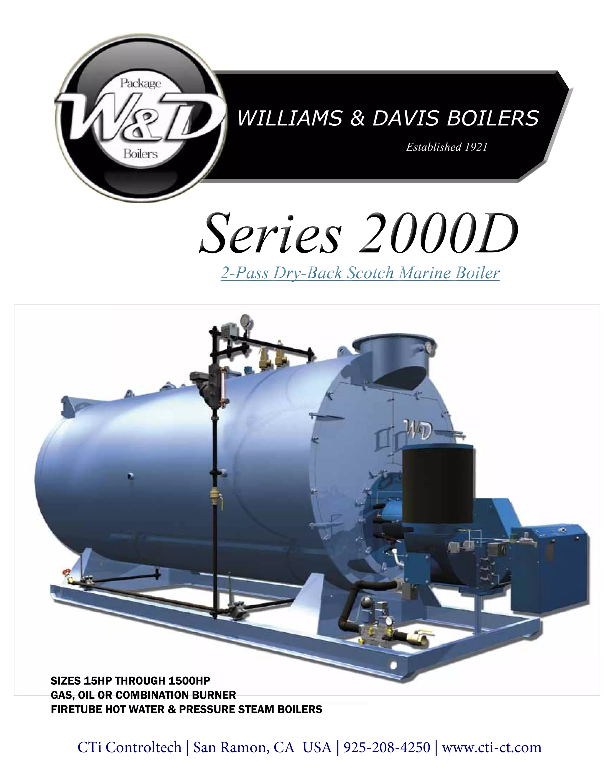 Dry Back Scotch Marine Boiler | PDF