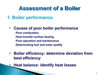 Boiler Performance pdf notes thermodynamics | PPTX