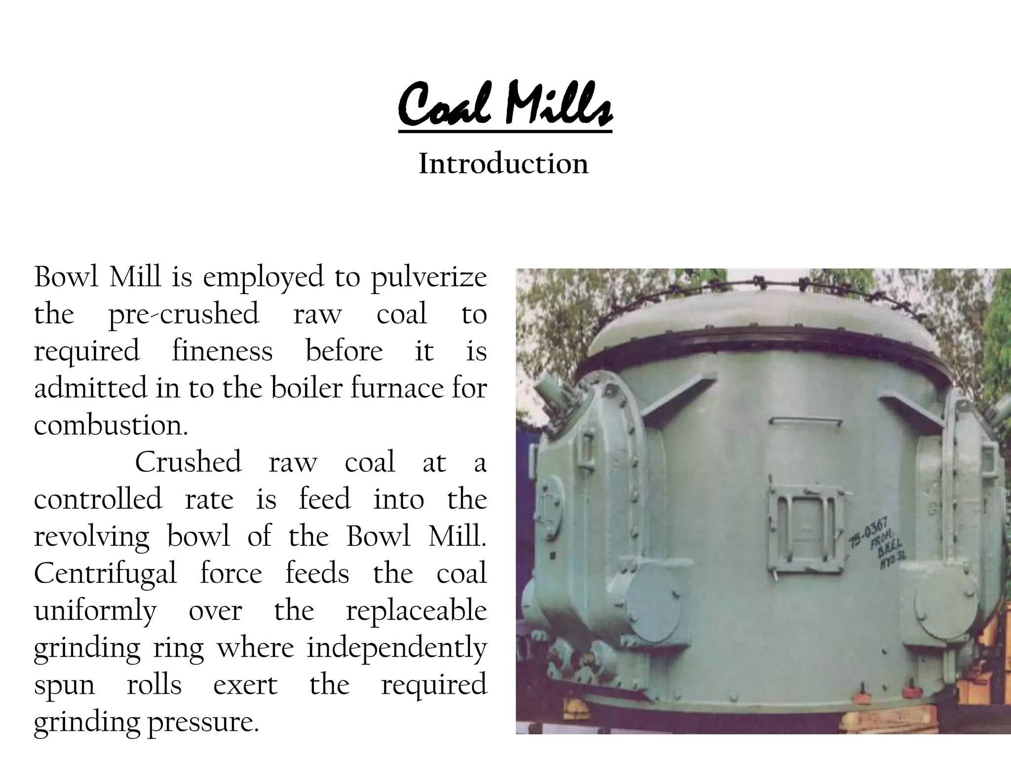 Boiler auxillaries in a coal fired power plant | PDF