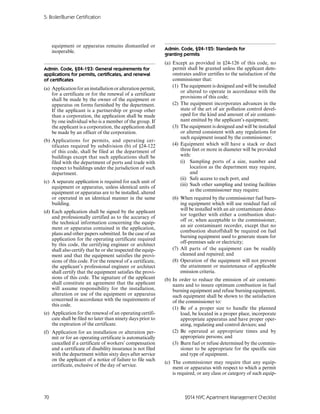 NYC Apartment Management Checklist: Boiler/Burner Certification | PDF