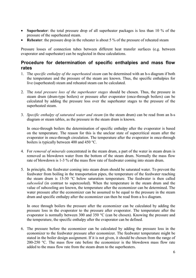 Boiler calculations | PDF | Chemistry | Science