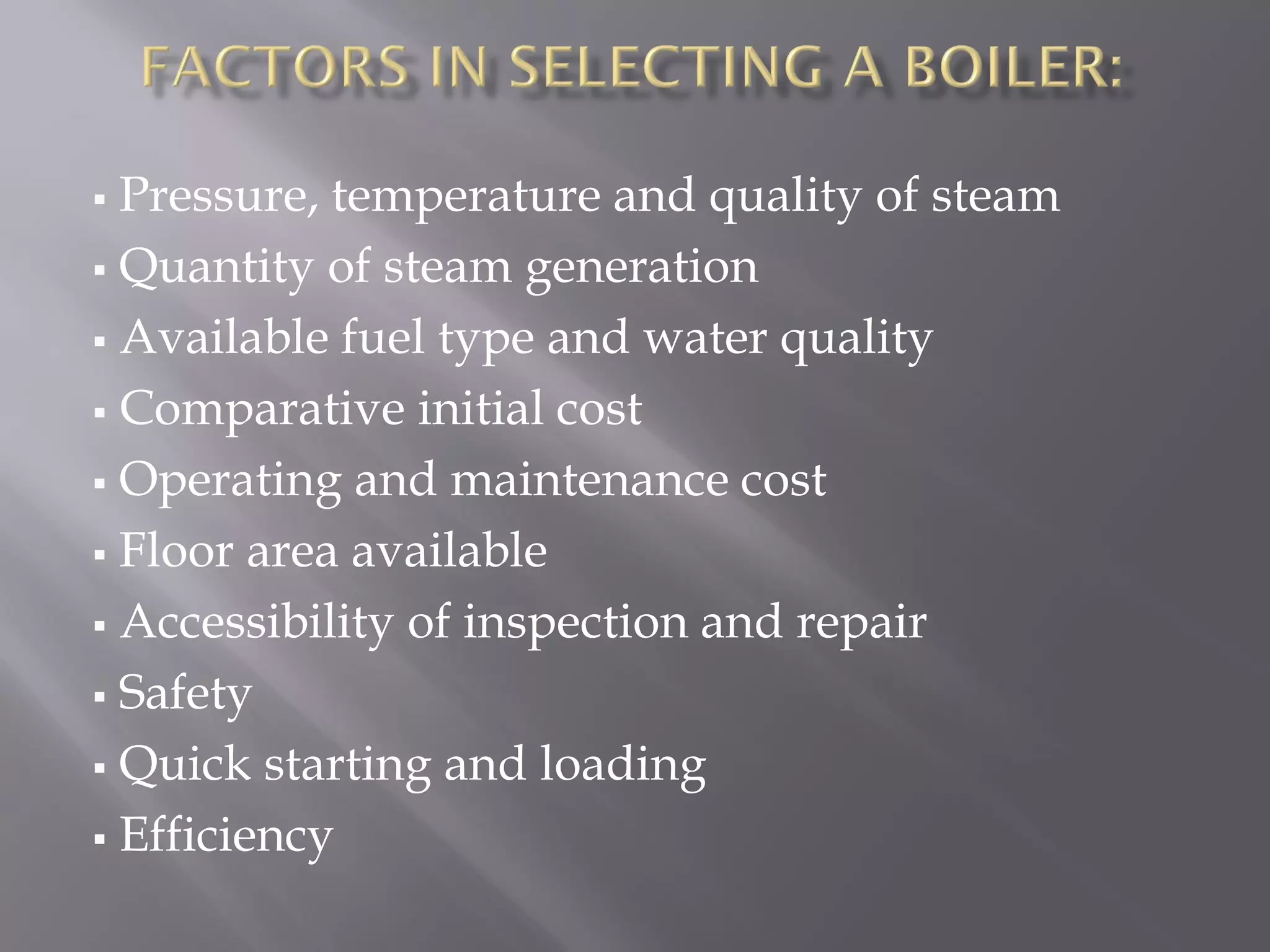 Boiler classification | PPT | Free Download