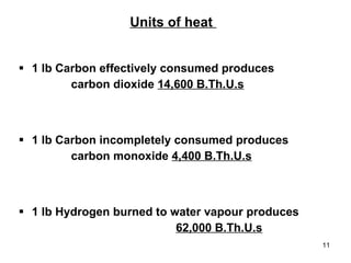 Boiler combustion | PPT | Chemistry | Science