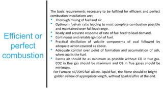 Boiler combustion theory | PPTX