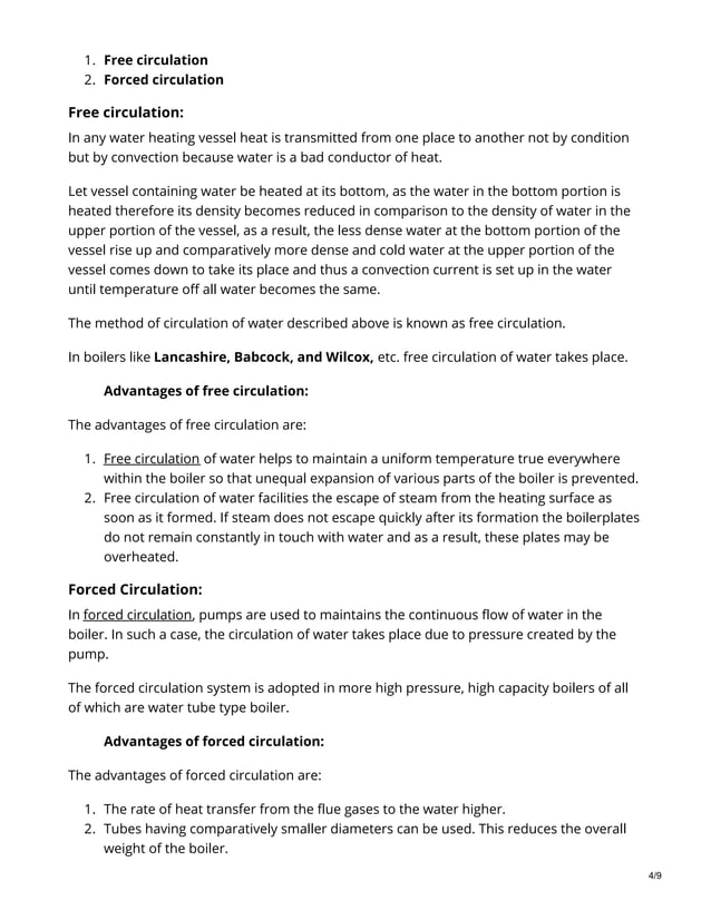 Boiler definition types applications necessity and fuel used with pdf ...