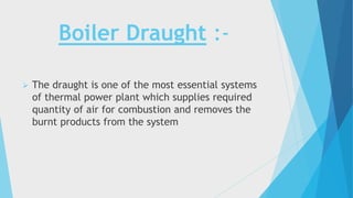 Boiler draught | PPTX